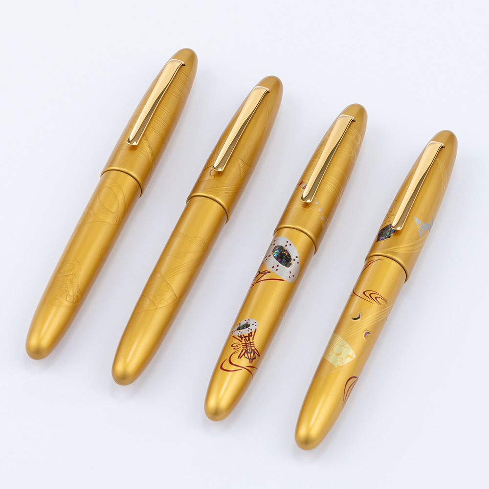 【PRODUCTS】Kin-ji Maki-e Urushi Fountain Pen | TACCIA